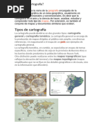 Qué Son Los Cartogramas | PDF