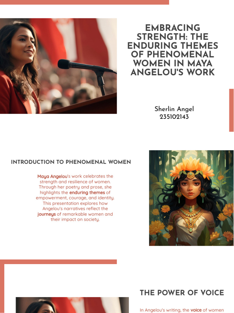Maya Angelou: Empowering Women’s Voices | PDF