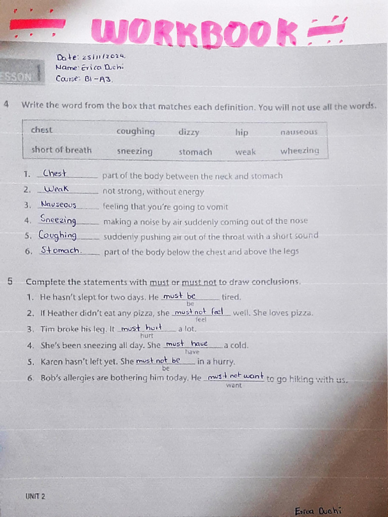 Duchi Erica_WorkBook | PDF | Reflexology | Medicine