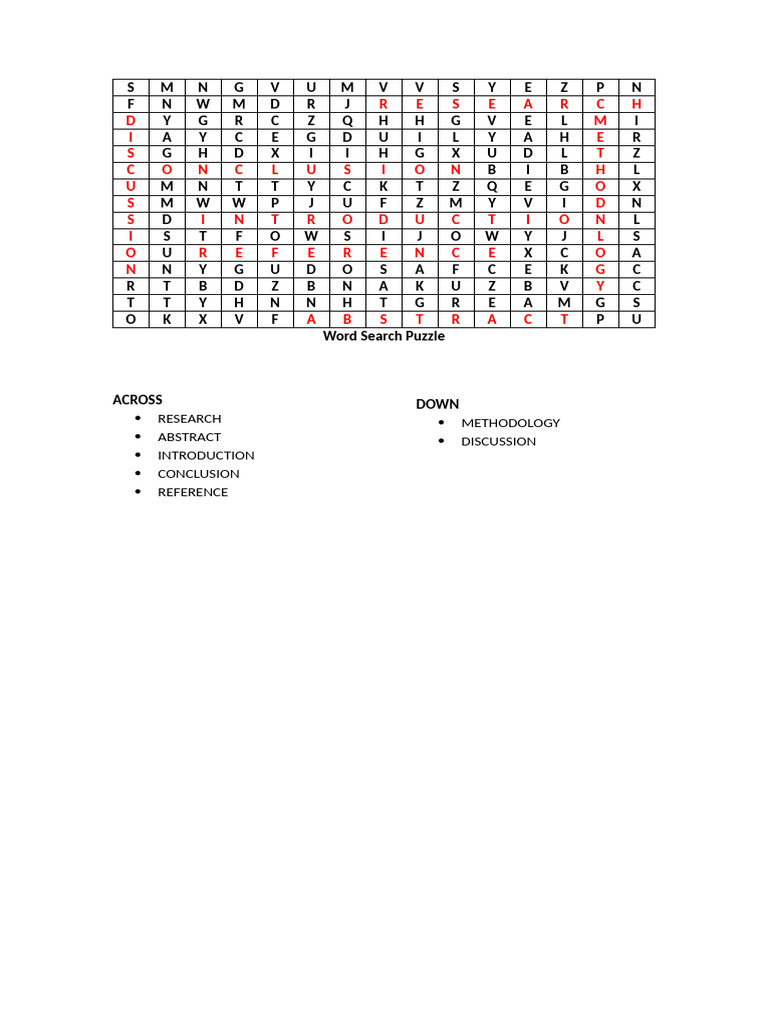 Puzzle Research | PDF