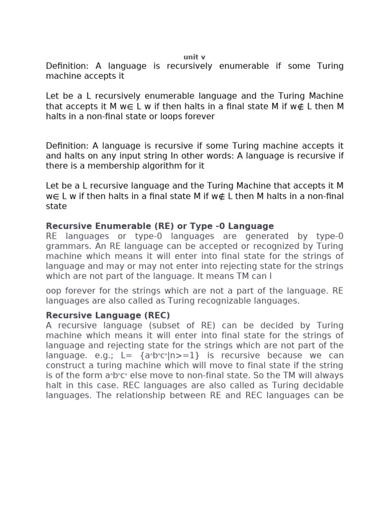 Unit V_II PART_ PRANAY | PDF | Computing | Metalogic