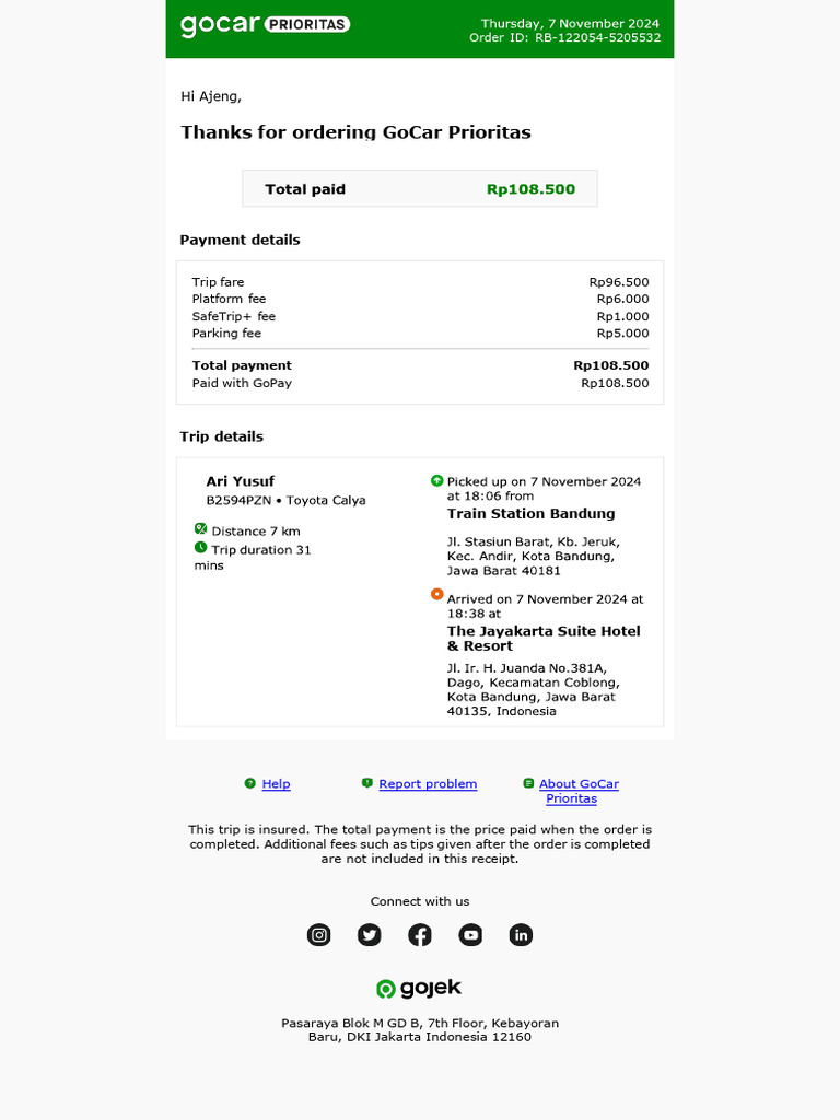 Gocar Stasiun - Hotel | PDF