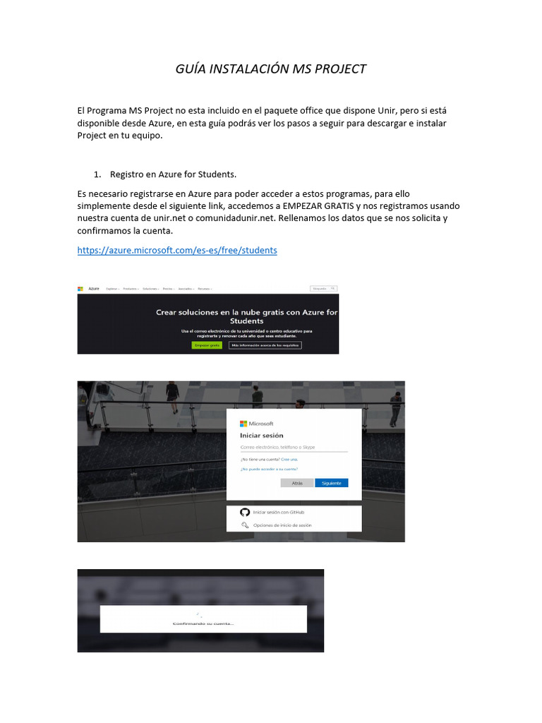 Guia MS Proyect | PDF