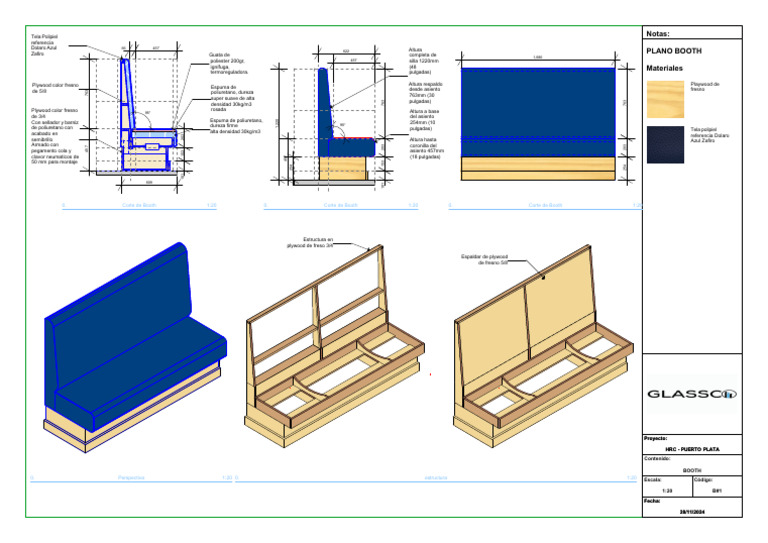 Diseño de Booth para HRC Puerto Plata | PDF | Materiales