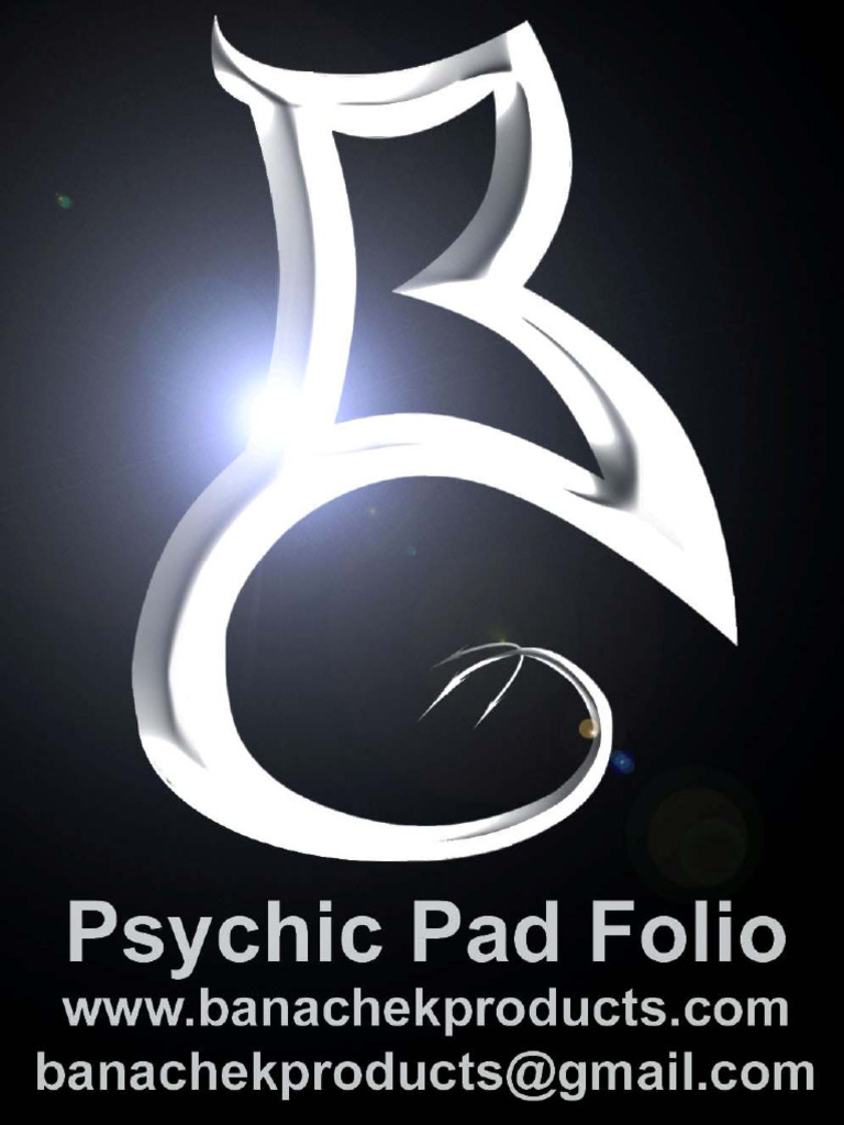 Banachek - Psychic Pad Folio Book | PDF | Mentalism | Thought