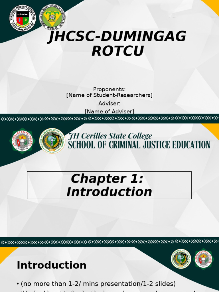 PPT Template for Thesis Proposal Defense | PDF | Methodology ...
