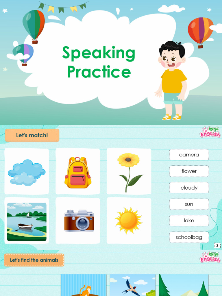 Speaking Practise Pdf