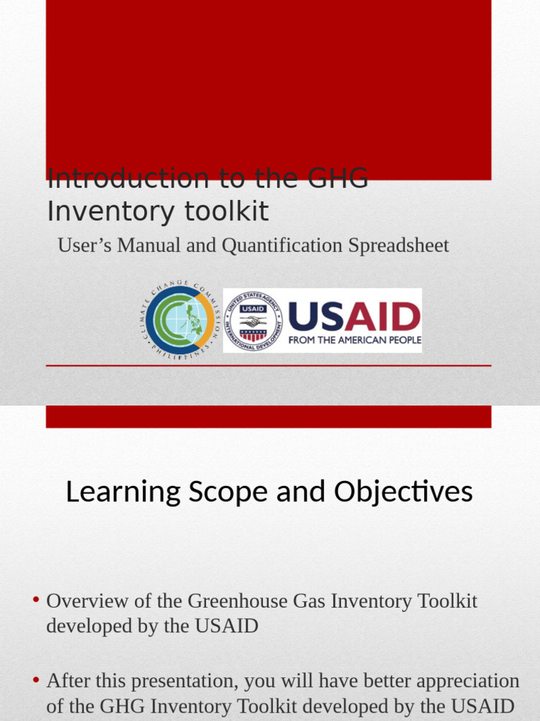 8Introduction to GHG Toolkit | PDF | Spreadsheet | Greenhouse Gas 8Introduction to GHG Toolkit | PDF | Spreadsheet | Greenhouse Gas