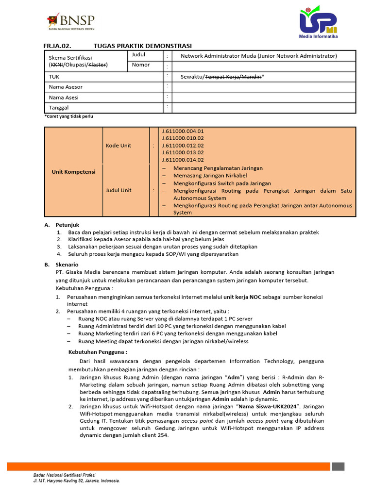 Latihan Ujikom 2024 | PDF