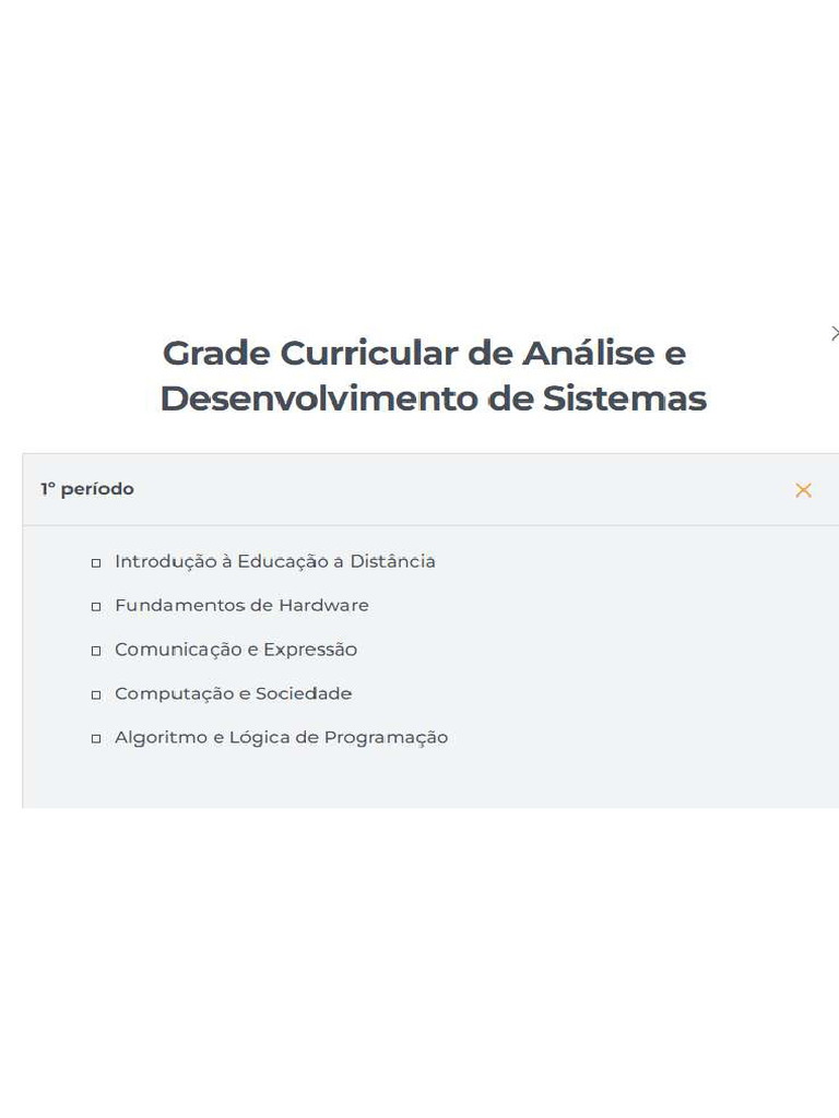 Analise de Desenvolvimento de Sistemas | PDF
