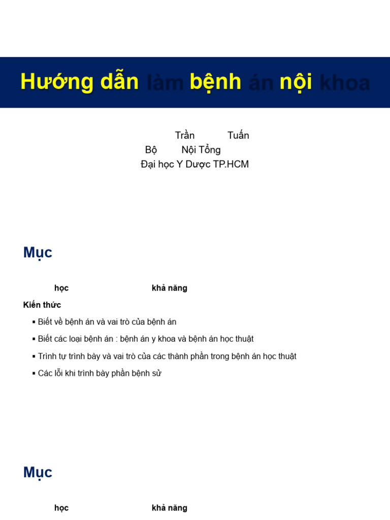 Benh An Noi | PDF