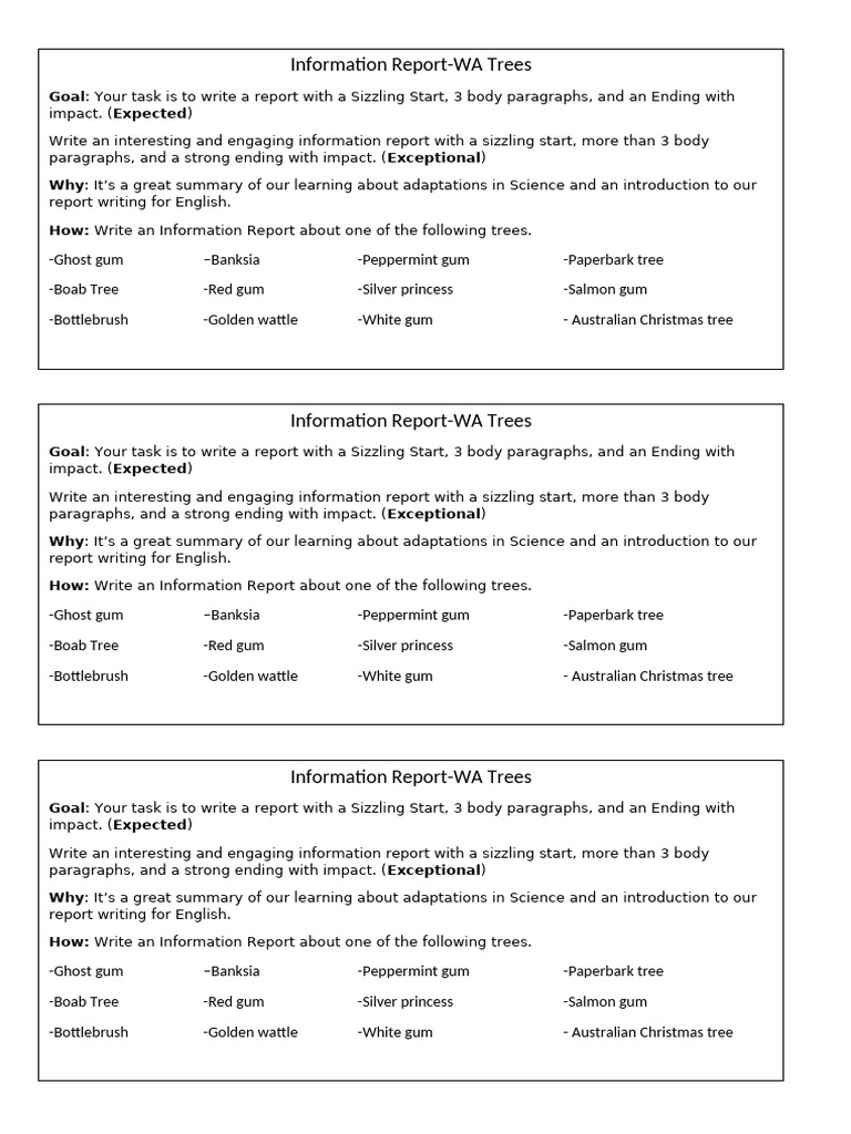 WA Trees Report | PDF