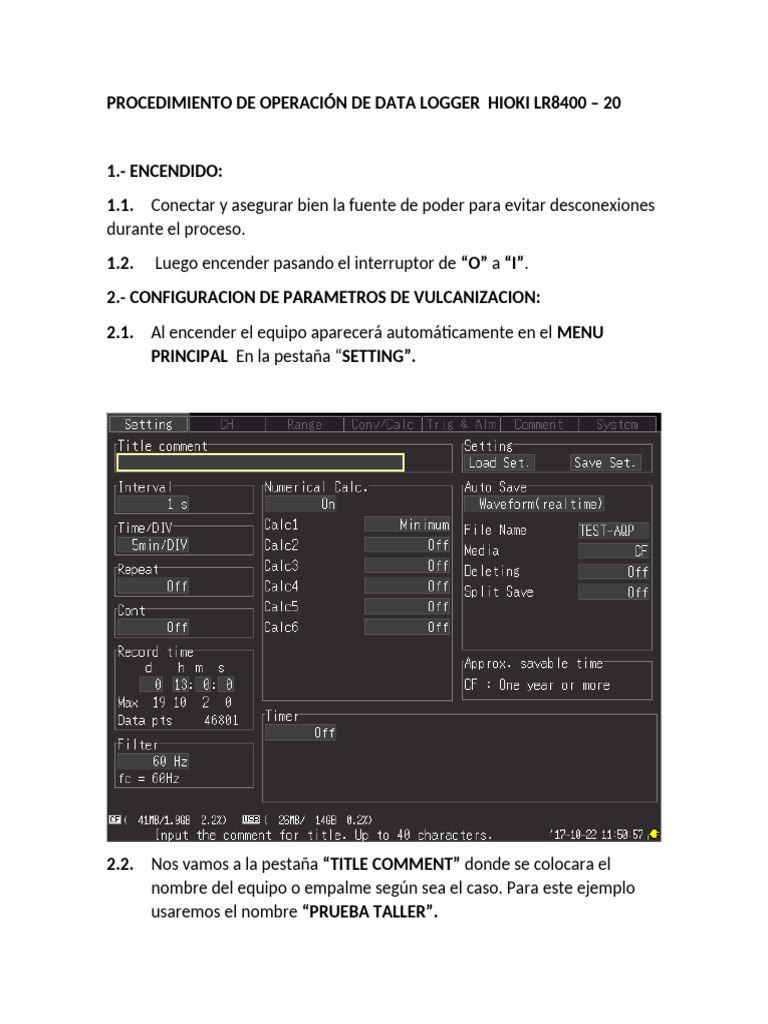 Manual Data Logger Por Marlon Gonzales | PDF