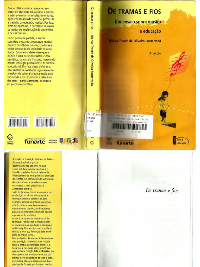 De TRAMAS E FIOS Um Ensaio Sobre A Music | PDF