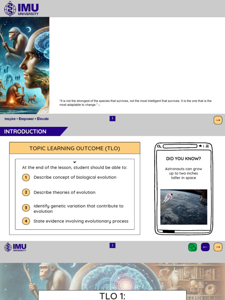 Evolution Part 1 | PDF | Genetics | Evolution