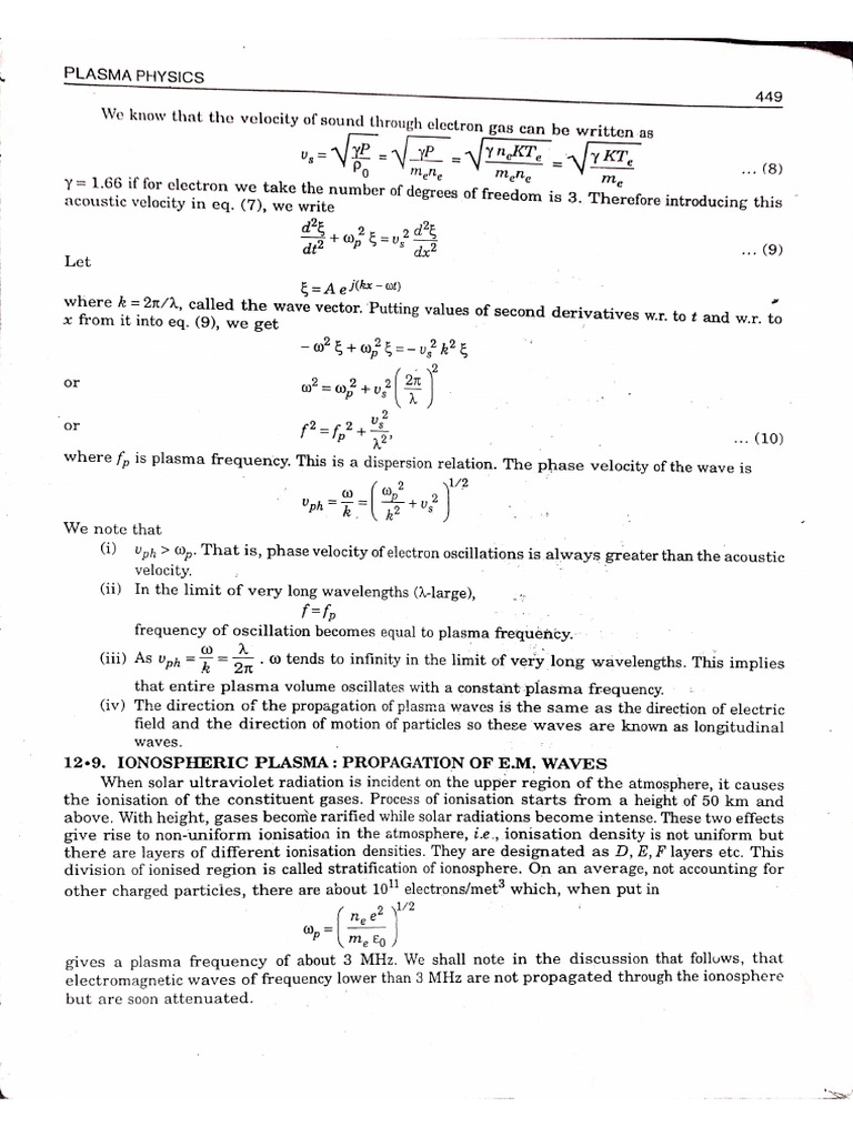 Plasma Physics | PDF