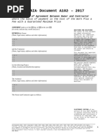 AIA Document B101-2017 (Sample) PDF | PDF | Construction Bidding ...
