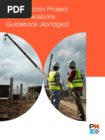 PMI-CP 02 Construction Interface Management Guidebook | PDF
