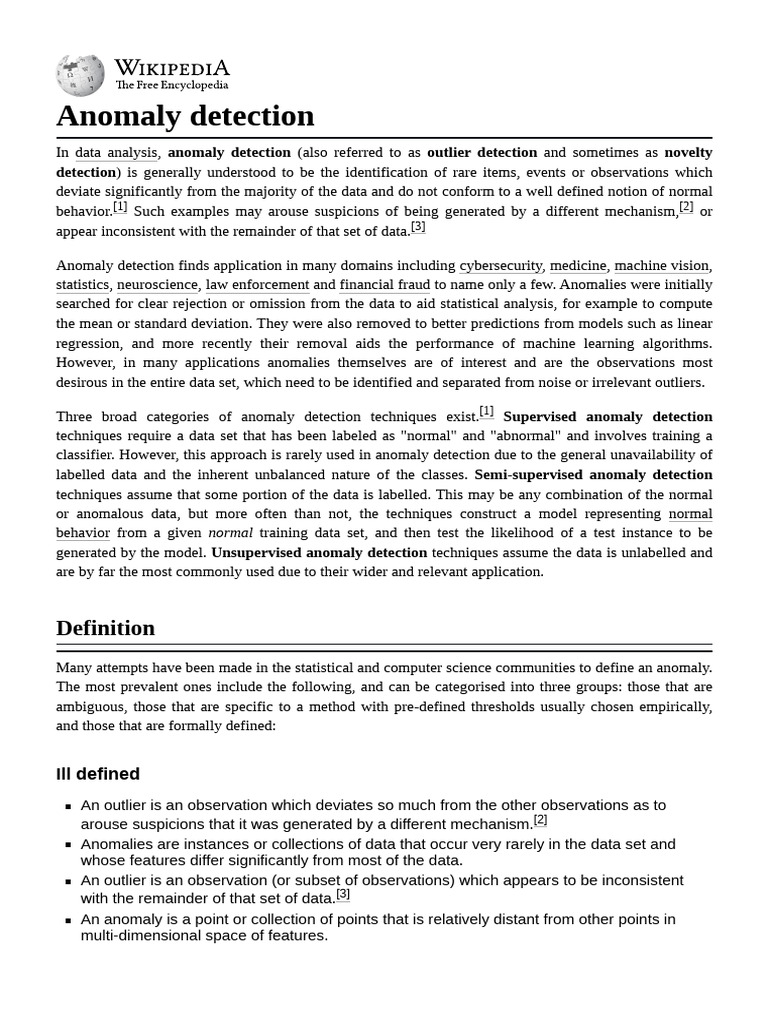 Anomaly_detection | PDF | Computing | Applied Mathematics