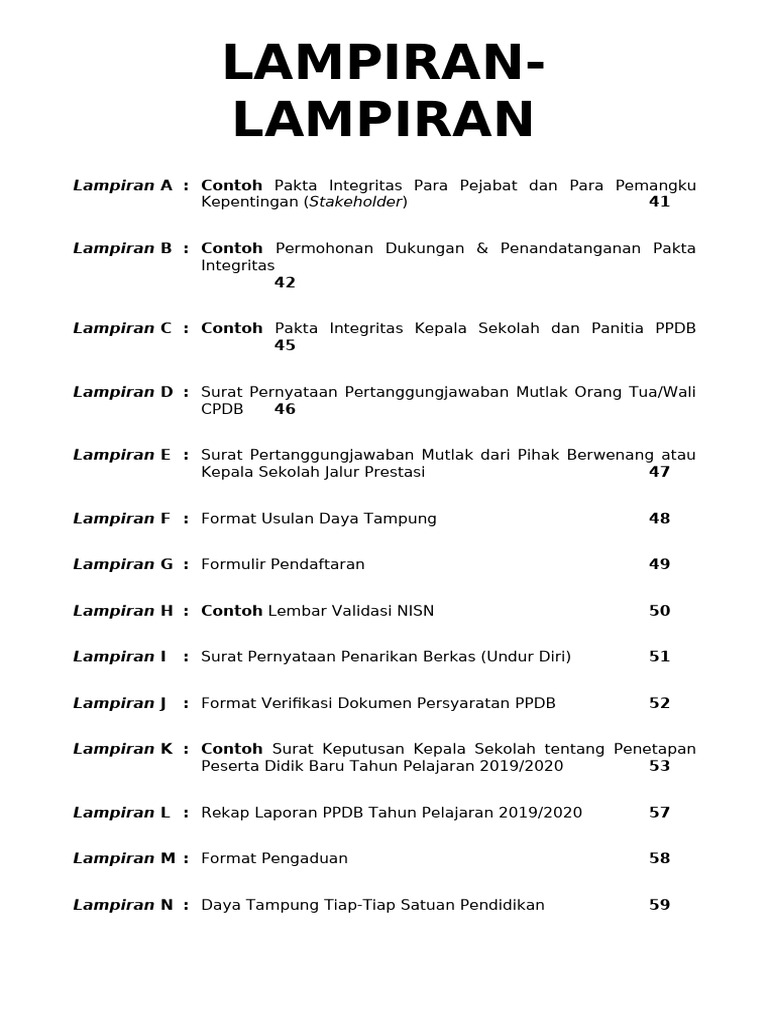 format verifikasi ppdb masuk 2425 | PDF