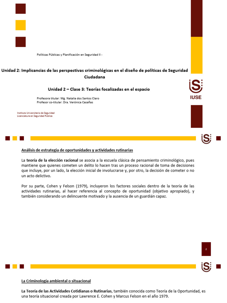 PPT - Unidad 2 Clase 3 | PDF | Criminología PPT - Unidad 2 Clase 3 | PDF | Criminología