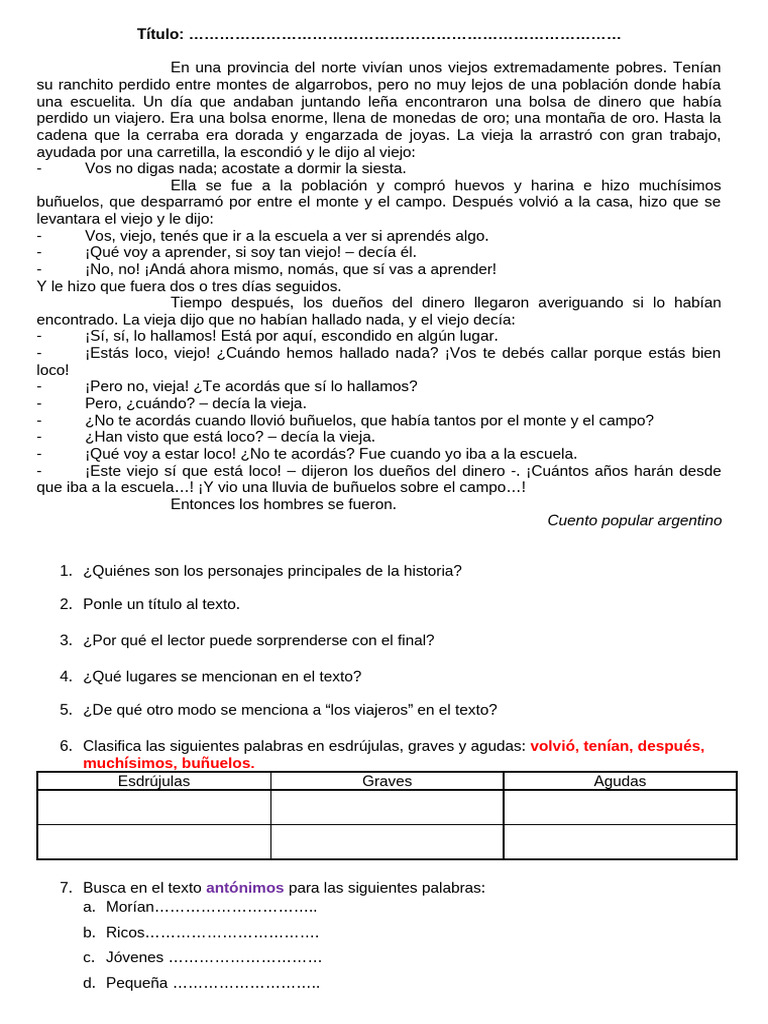 Repaso Lengua 1 | PDF | Verbo | Lingüística