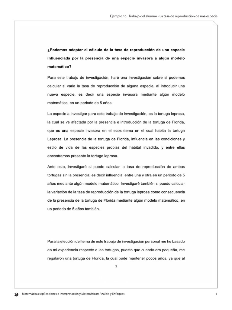 Ejemplo Numero 1 de Interna Math | PDF | Matemáticas | Science