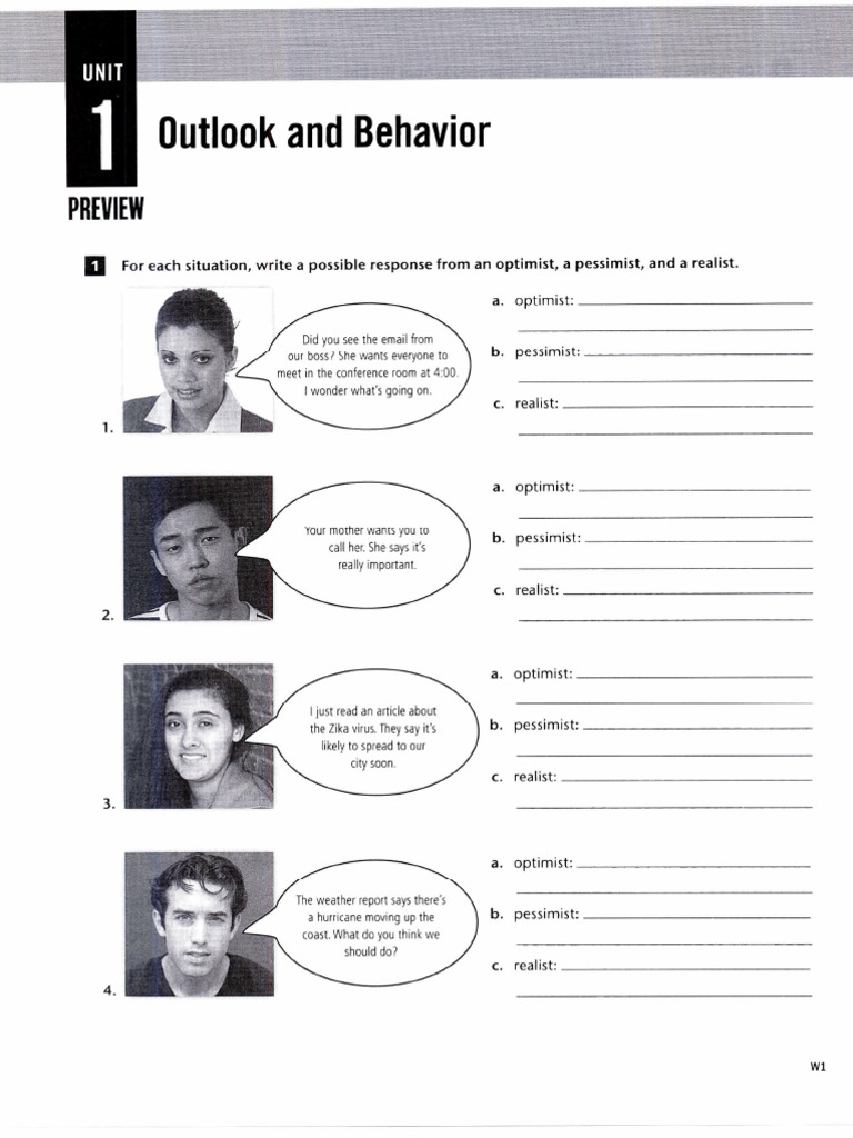 Summit 1 (3rd Edition) - Workbook | PDF