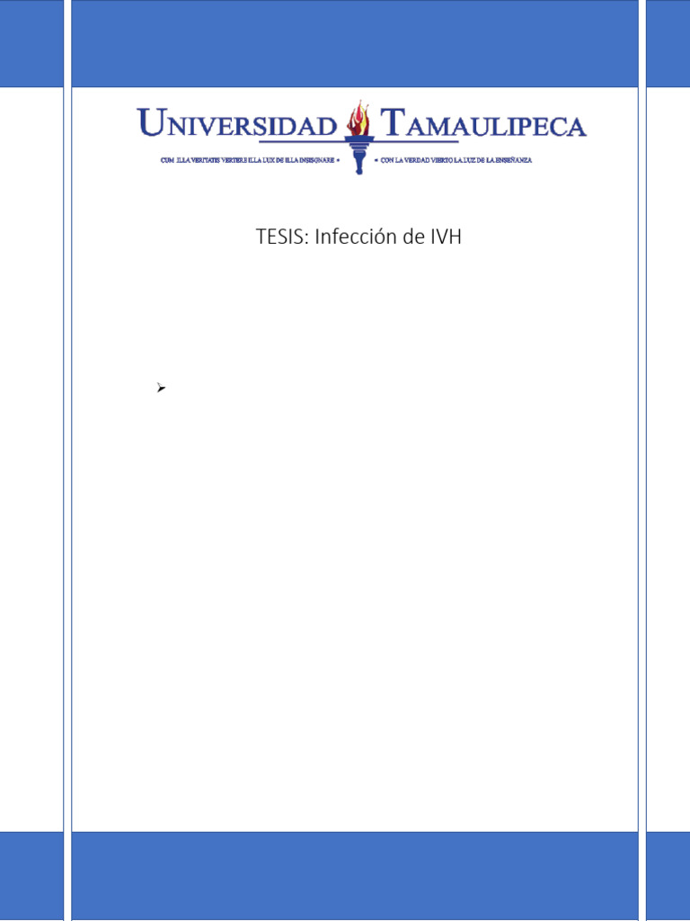 Estructura de Proyecto Investigación Ut | PDF | VIH / SIDA | VIH