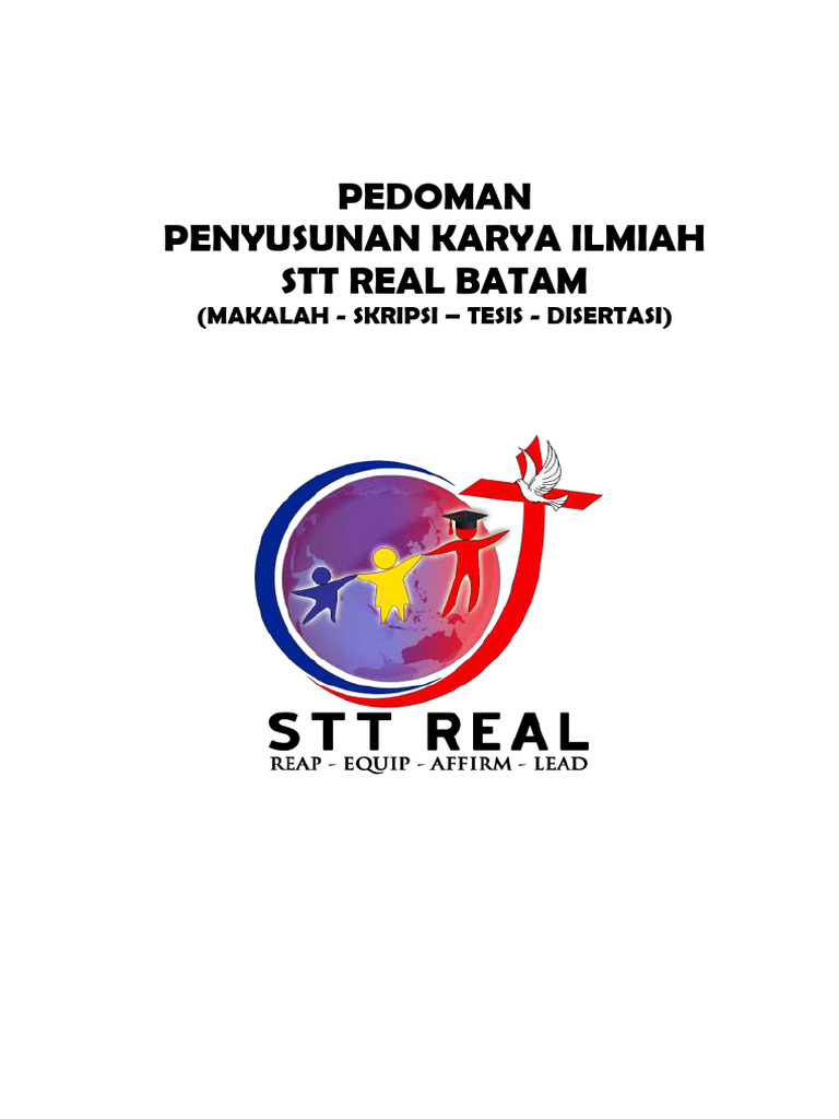 Format Penulisan Karya Ilmiah STT Real Batam | PDF
