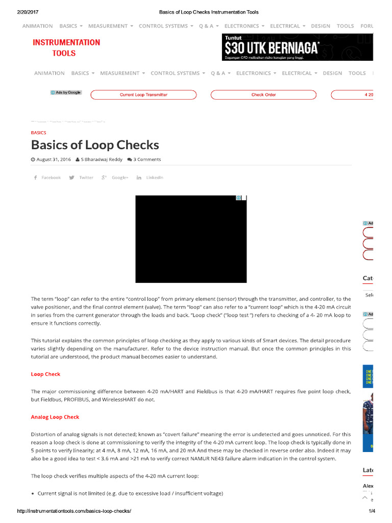 Basics of Loop Checks | PDF