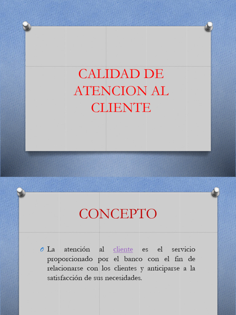 Calidad de Atencion Al Cliente | PDF | Cliente