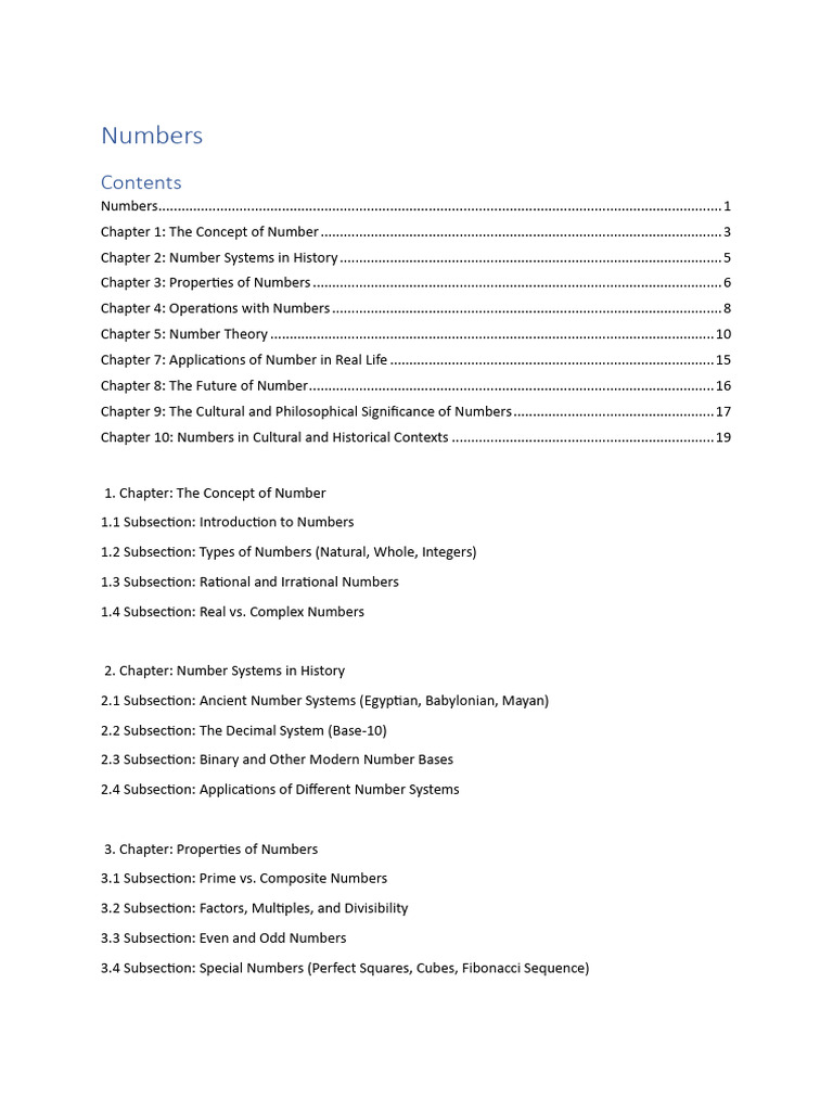 Book on Numbers | PDF | Numbers | Factorization
