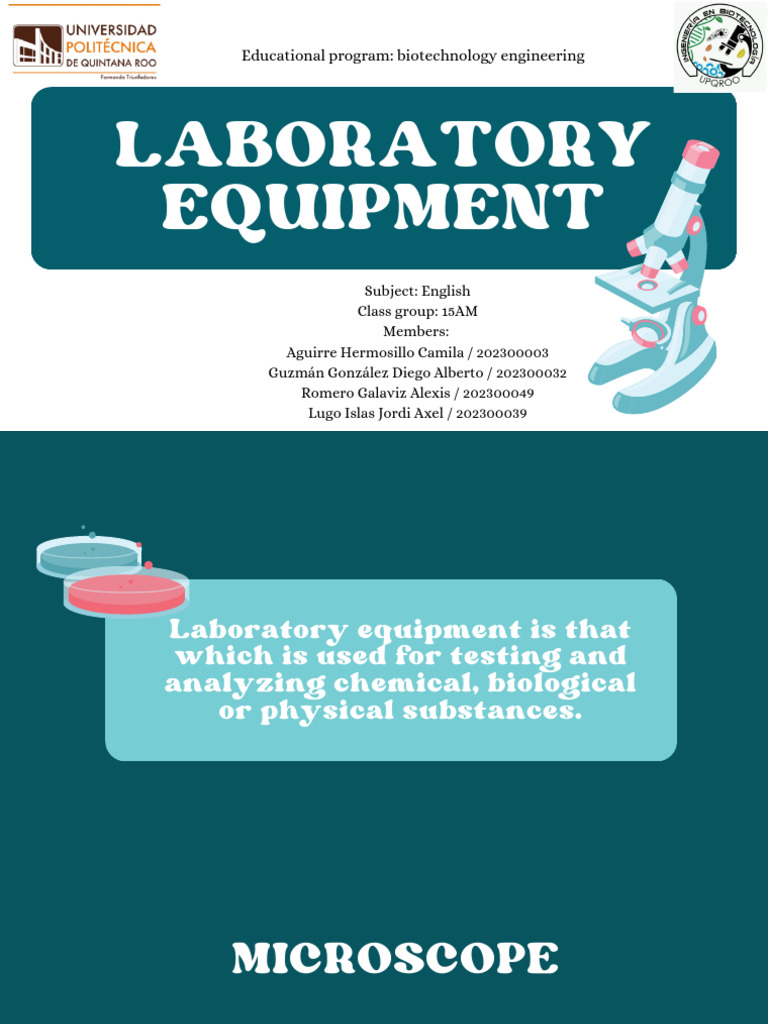 lab equipment | PDF