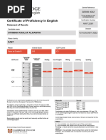English Level Test (A1-C2) - Online English Test EnglishRadar | PDF ...