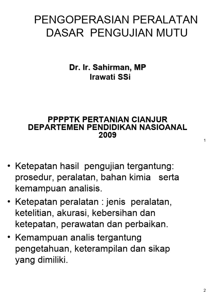 Panduan Alat Dasar Laboratorium | PDF