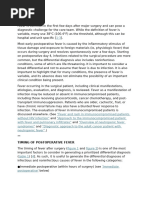5 W's of Postoperative Fever Explained | PDF | Urinary Tract Infection ...