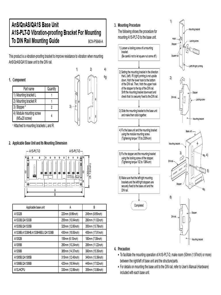 Manual BCN-P5648 | PDF | Manufactured Goods