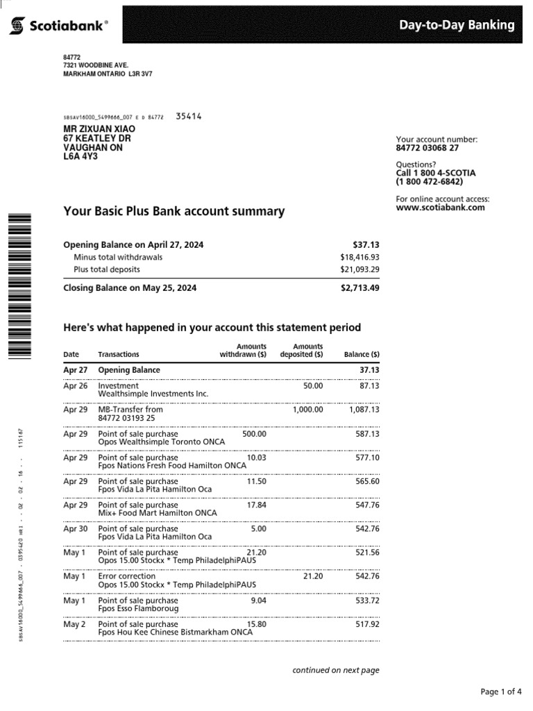 Statements | PDF | Service Industries | Banking