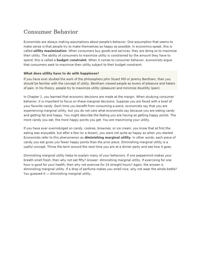 Consumer Behavior-Lecture 2 | PDF