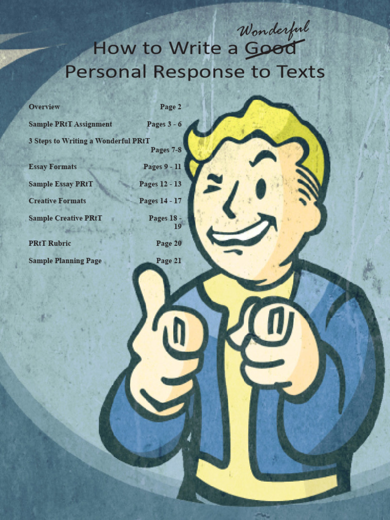 PRT | PDF | Essays | Narrative