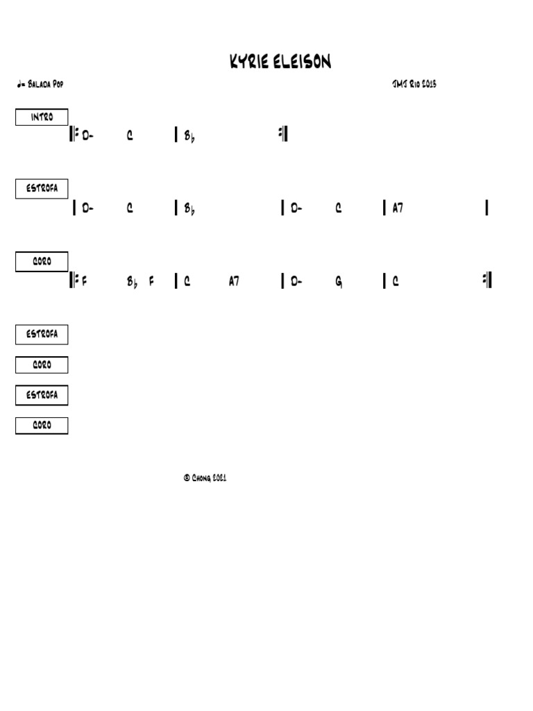 Kyrie Eleison | PDF