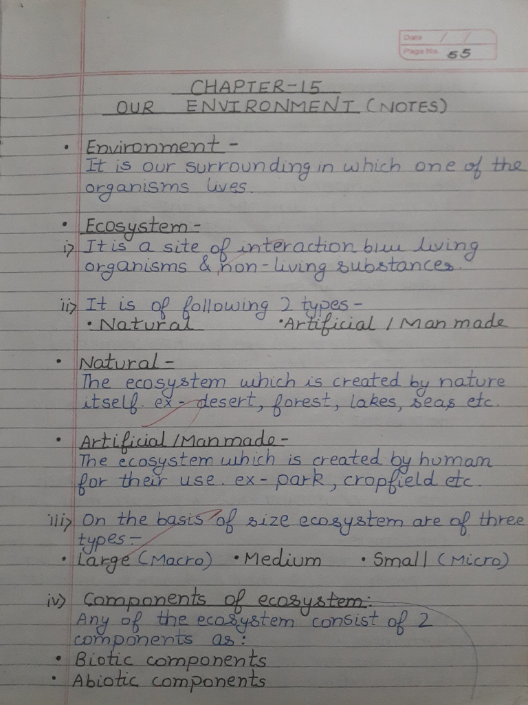 CH-15 Our Environment | PDF