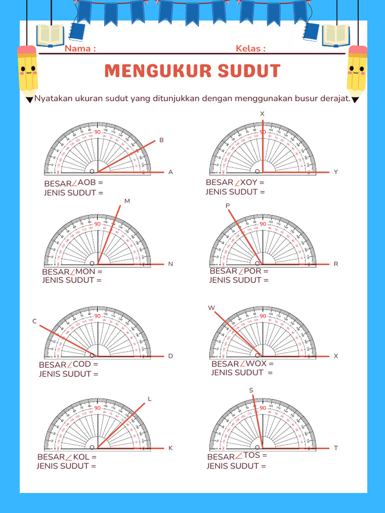 LKPD Sudut Pada Jam | PDF