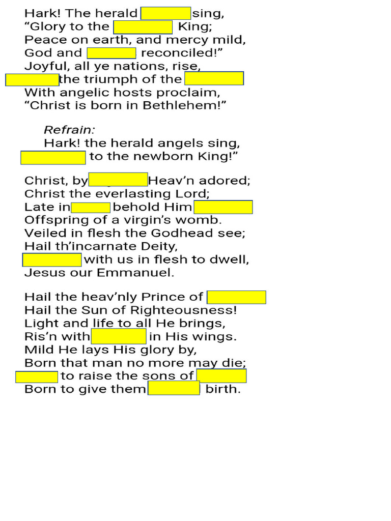 Hark The Herald | PDF