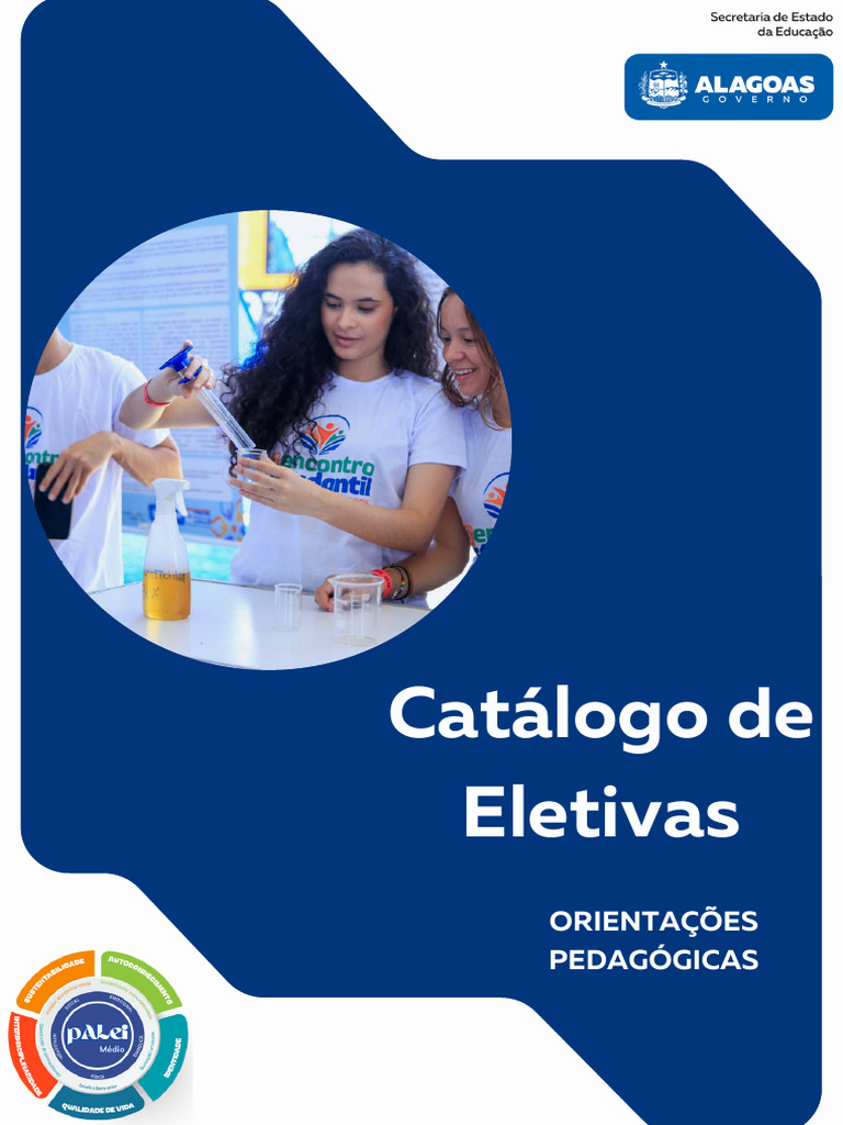 Catálogo de Eletivas - 2025 | PDF | Pedagogia | Aprendizado