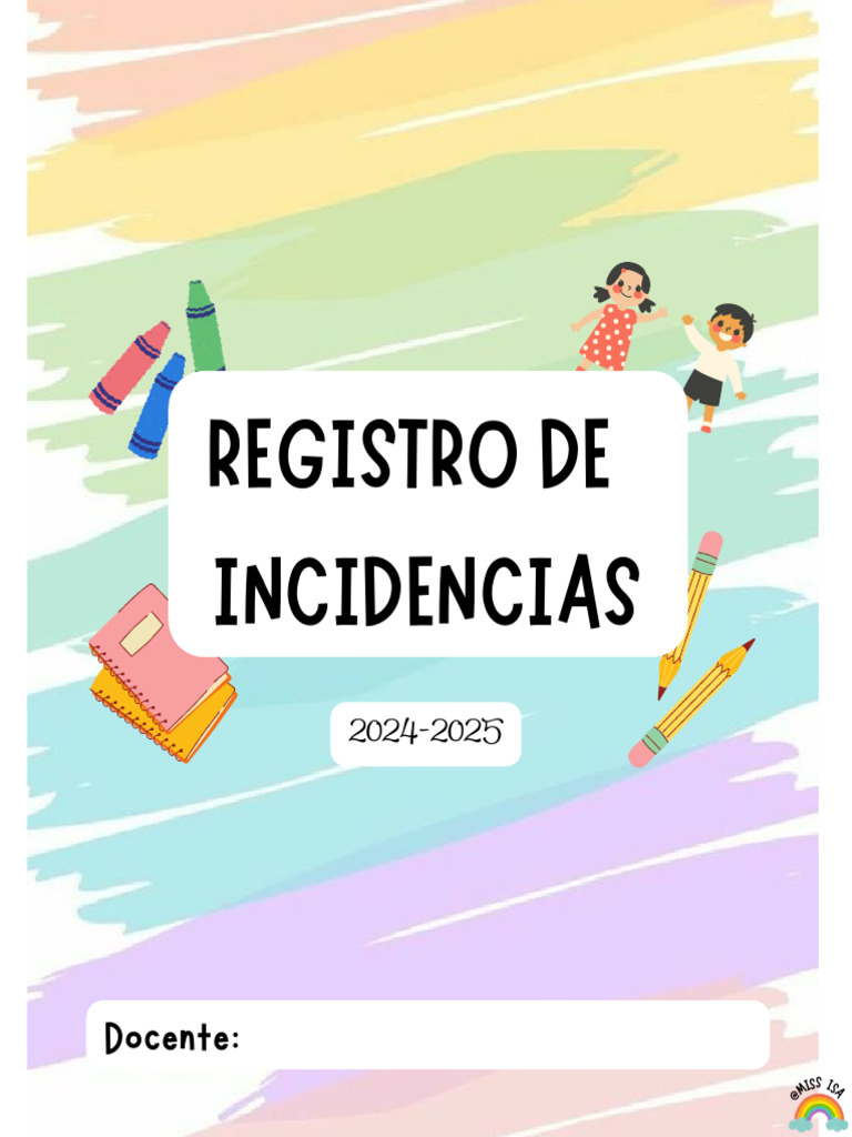 Registro de Incidencias. 1 | PDF | Agresión | Psicología anormal