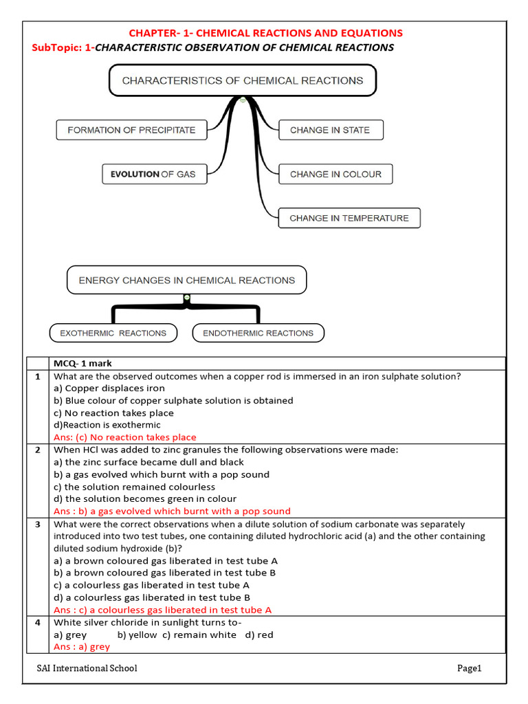 X - Chemistry Scanner All | PDF | Chemical Reactions | Redox
