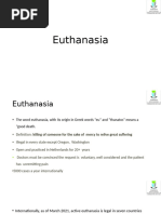 Types of Euthanasia Explained | PDF | Death | Medicine