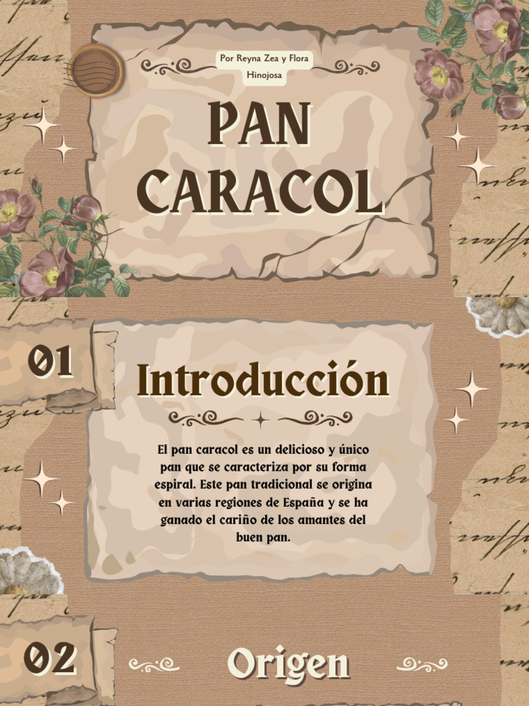 Historia y receta del pan caracol | PDF | Panes | Alimentos